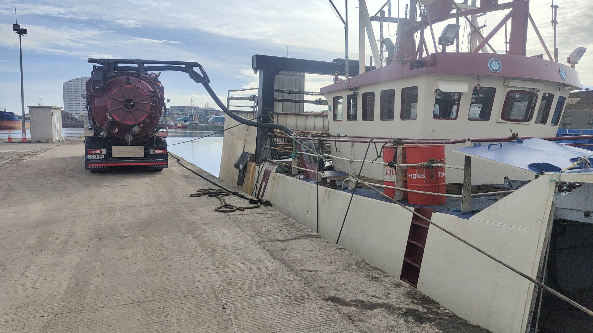 Case Study – Decommissioning Fishing Vessels - CD Environmental | Drainage and Wastewaste